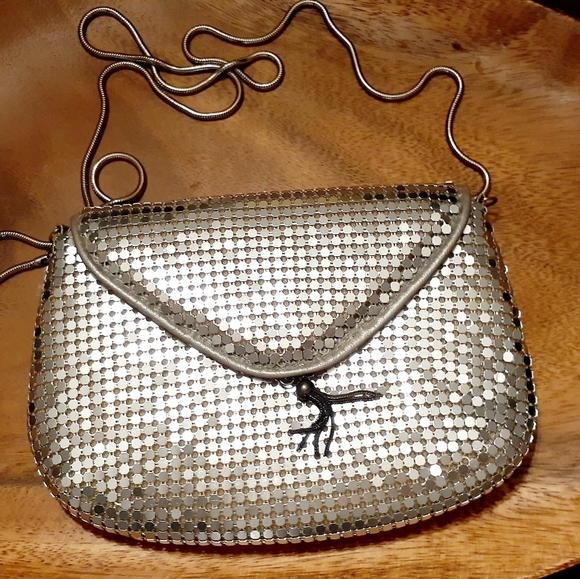 Bags | Vintage Silver Metal Mesh Mini Bag | Poshmark